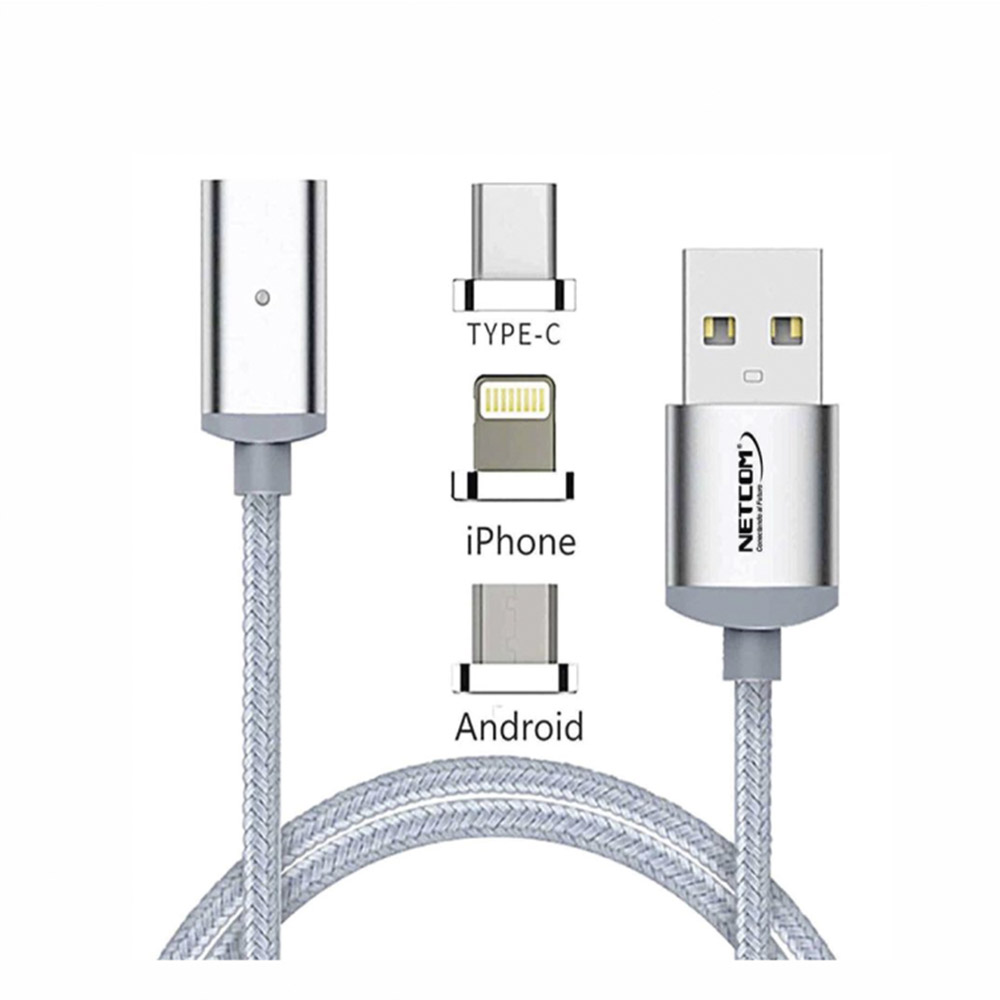 Cable Universal USB 3 IN 1 - Magnético - ENERGIT